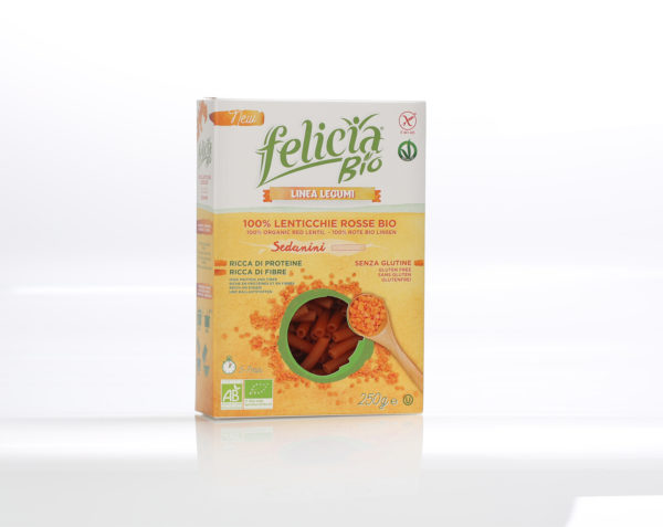 I legumi cambiano forma: la nuova linea di pasta Felicia Bio