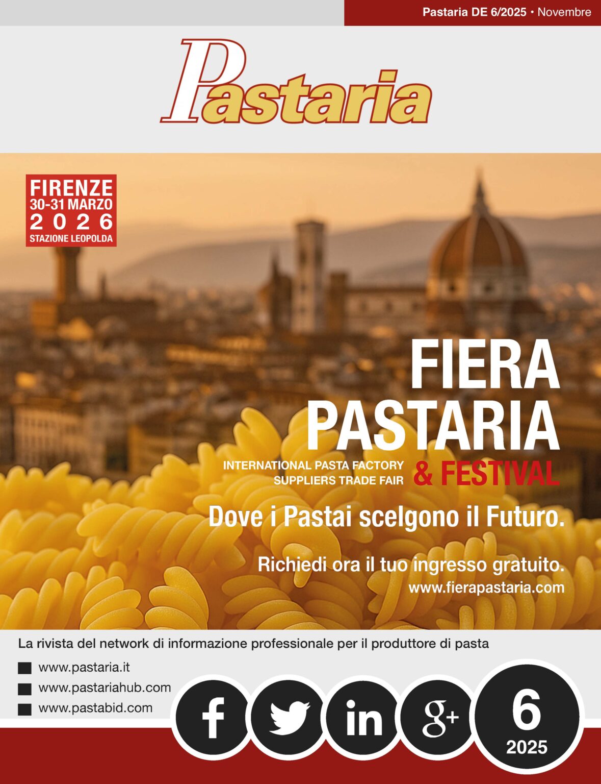 Pastaria 6/2025 è on line. Scaricalo subito gratuitamente!
