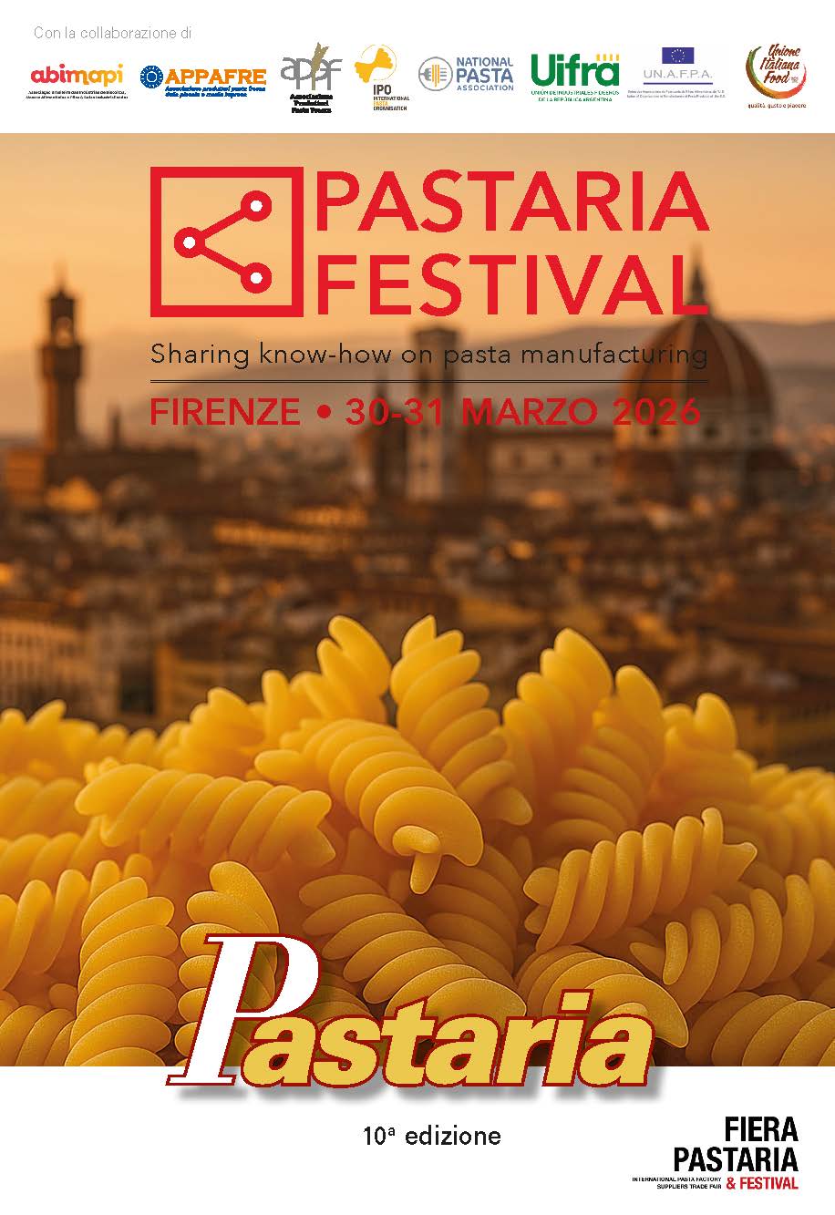 Disponibile il programma completo del Pastaria Festival 2026